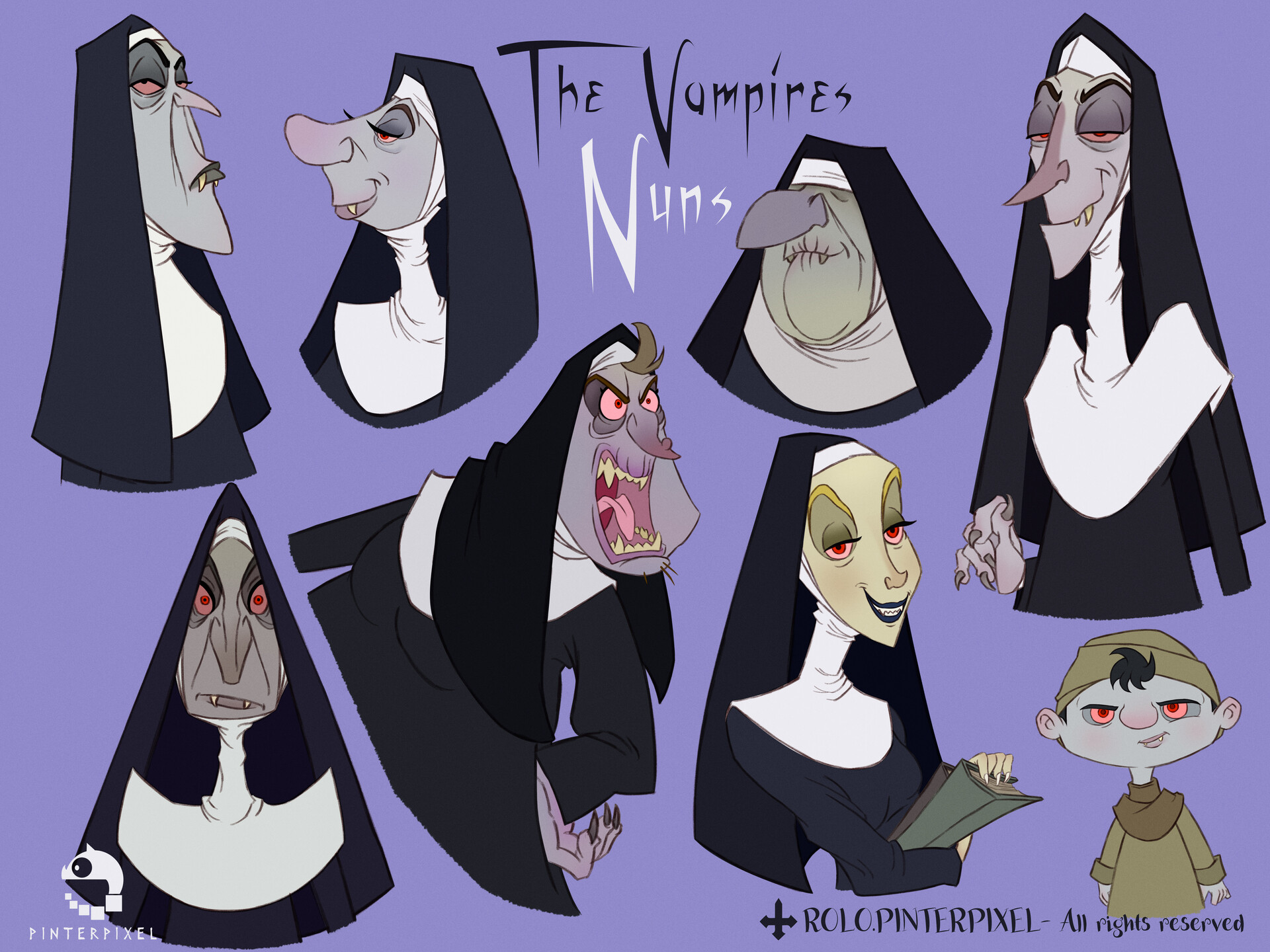 Rolo_Pinterpíxel - The Vampires Nuns