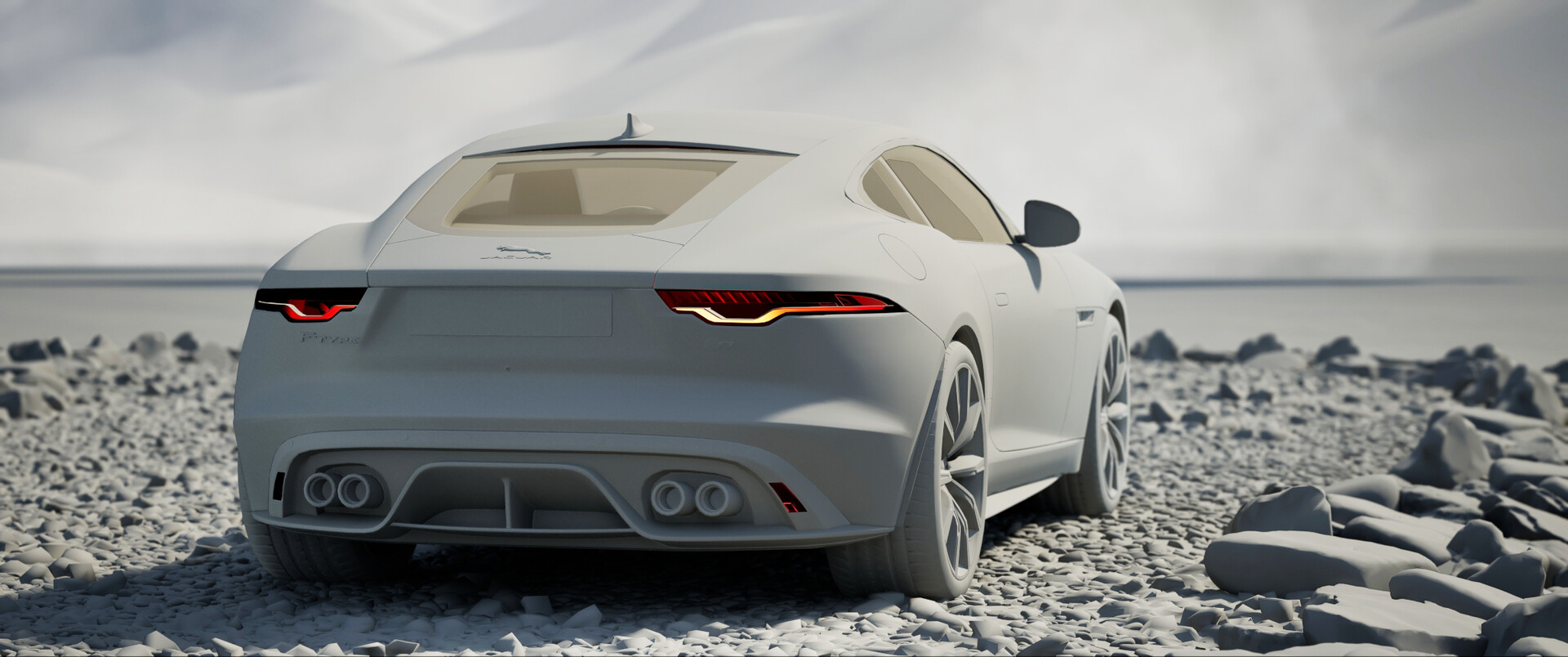 Aakash Banerjee - JAGUAR F‑TYPE 75 | UE5 Automotive Cinematic