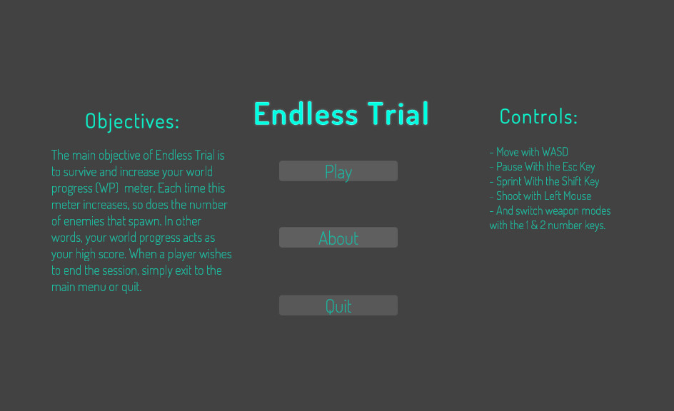 ArtStation - Endless Trials Game
