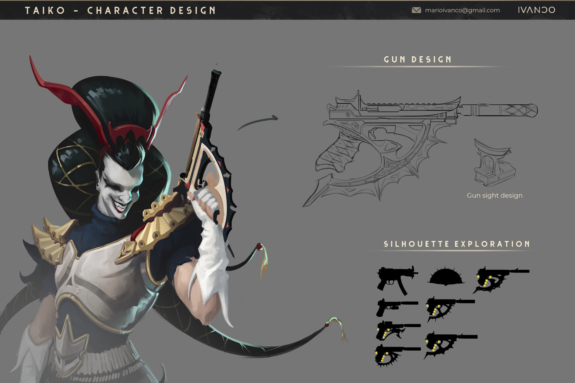 Ivanco - Taiko - Character Design