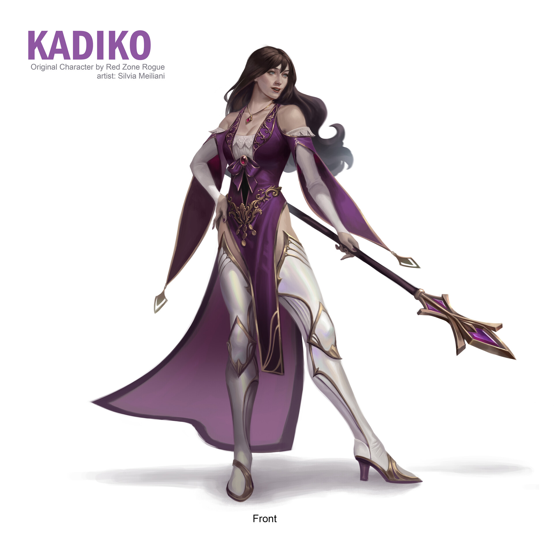 ArtStation - Commission: Kadiko Character Sheet