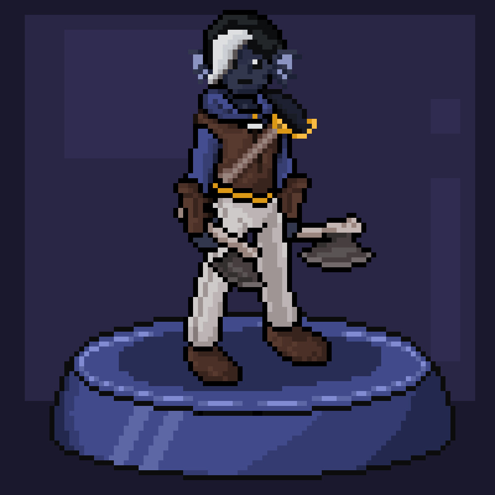 ArtStation - pixelart triton