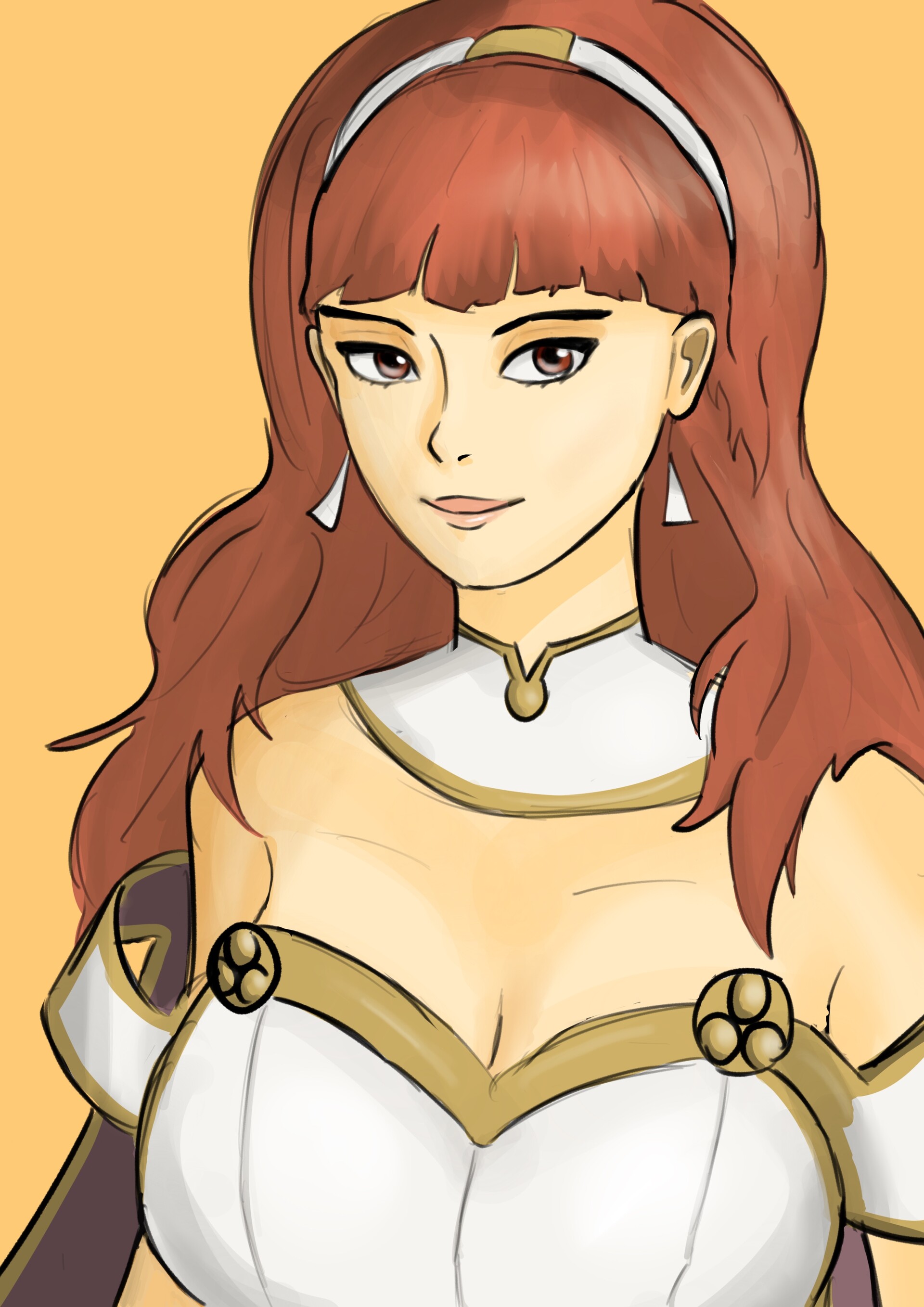 ArtStation - Fire Emblem - Celica [Fan Art]