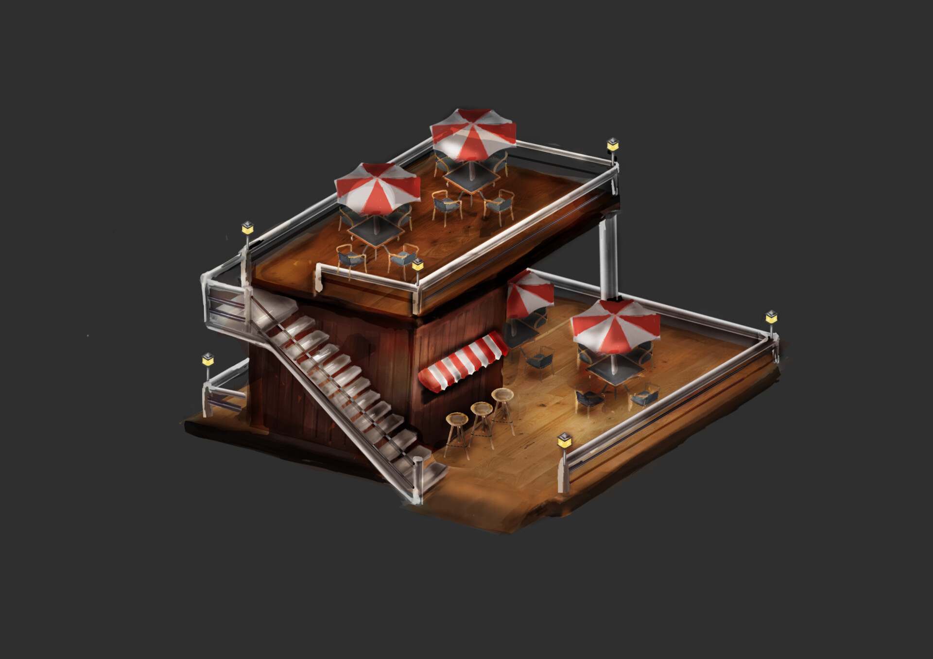 ArtStation - Food Stand