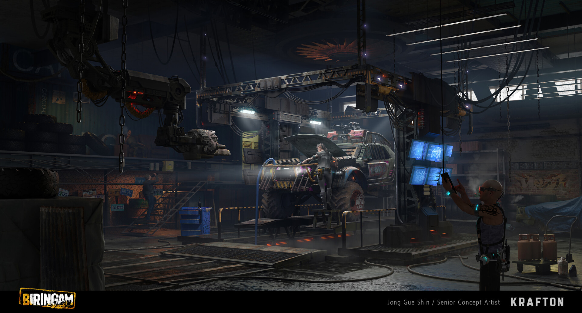 ArtStation - car tuning