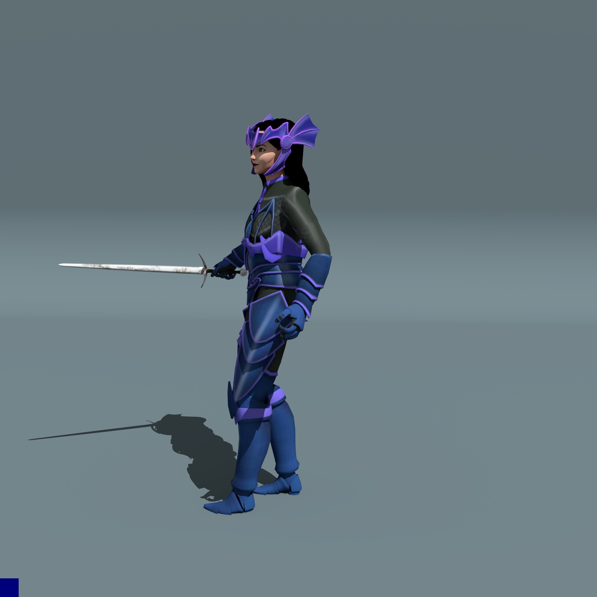 ArtStation - Fighting Girl Character