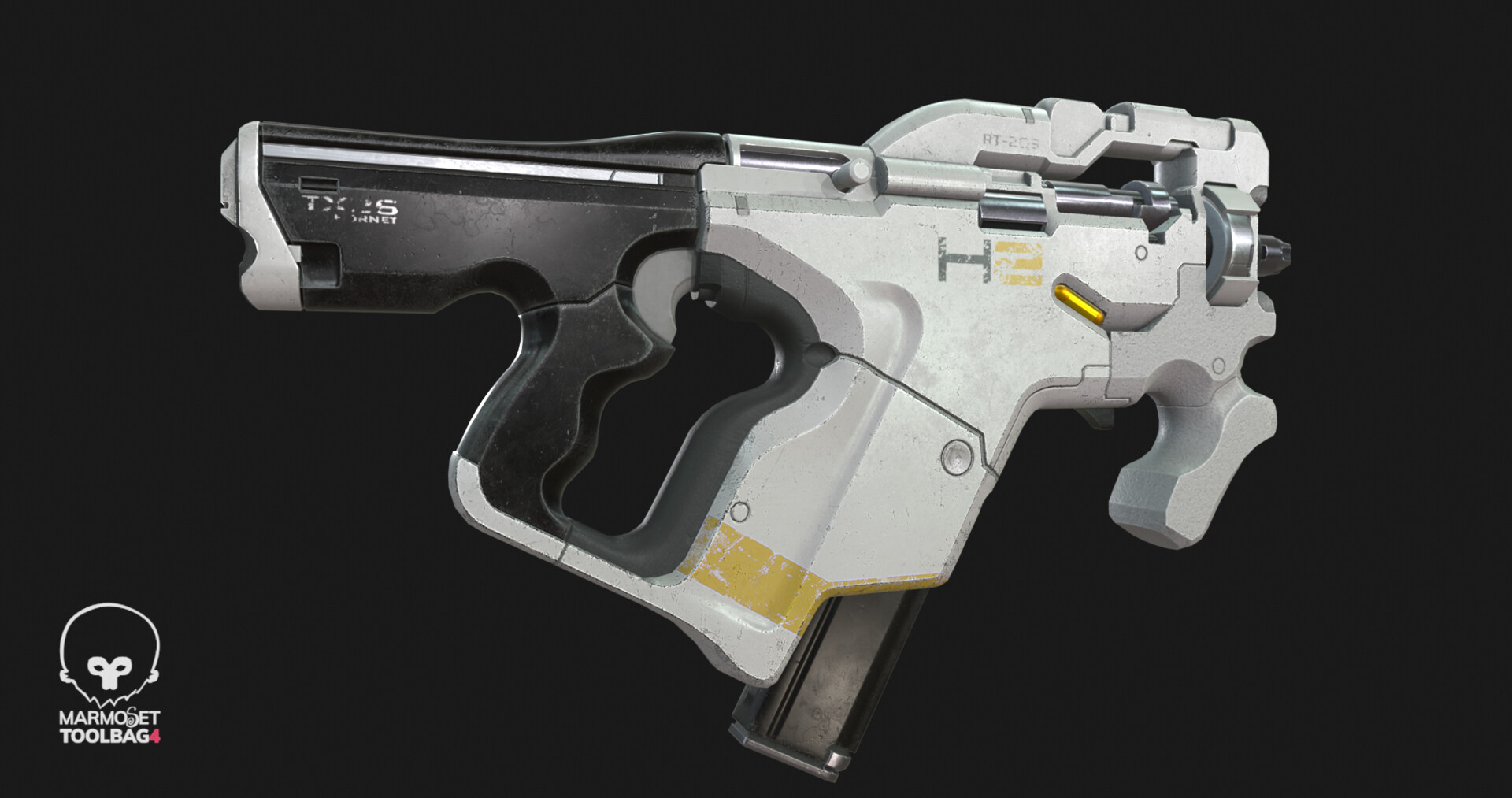 ArtStation - M-25 Hornet Submachine gun (Mass Effect 3)
