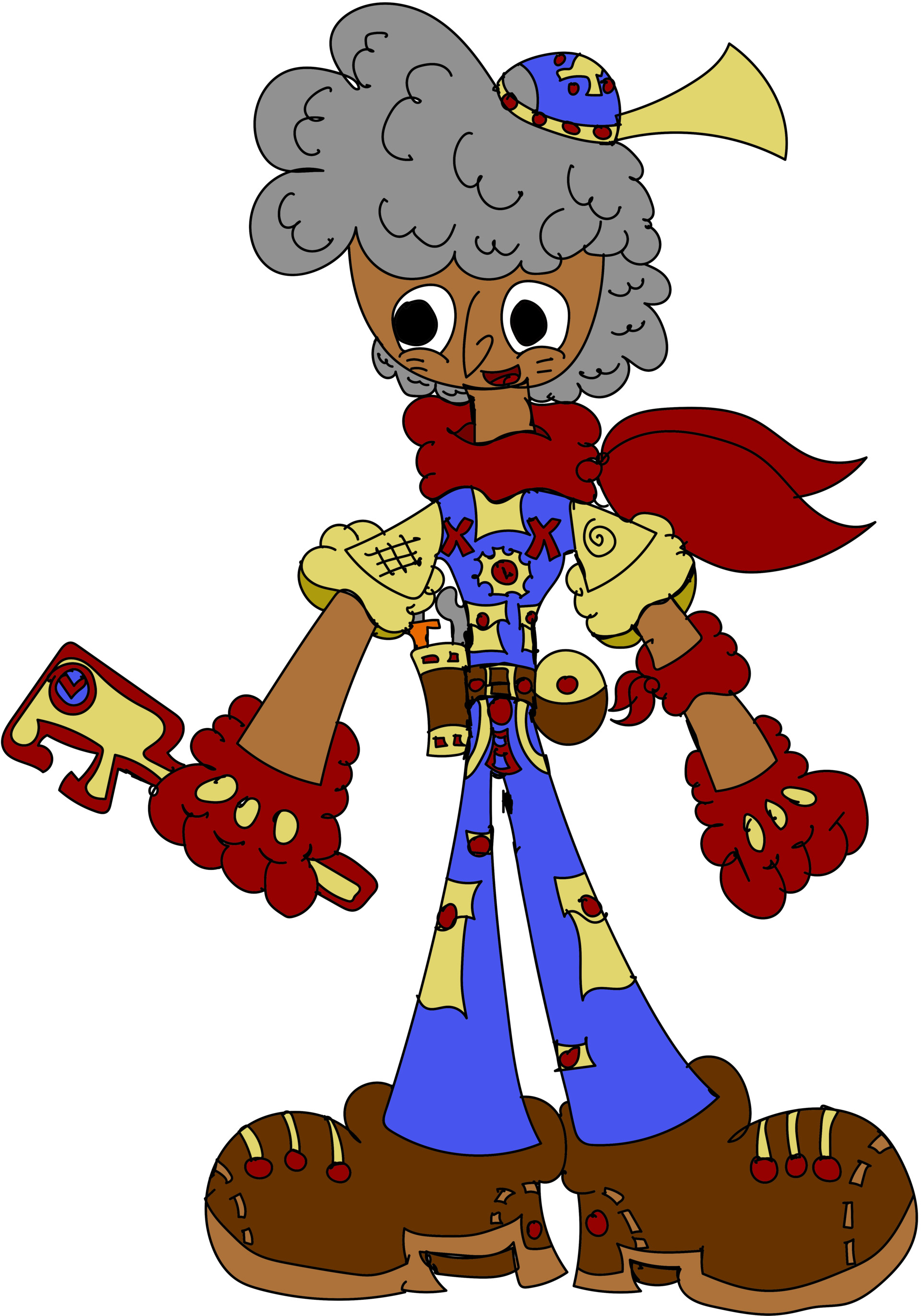 ArtStation - Time Warriors: Old Jenkins (The Cheerful Mechanic)