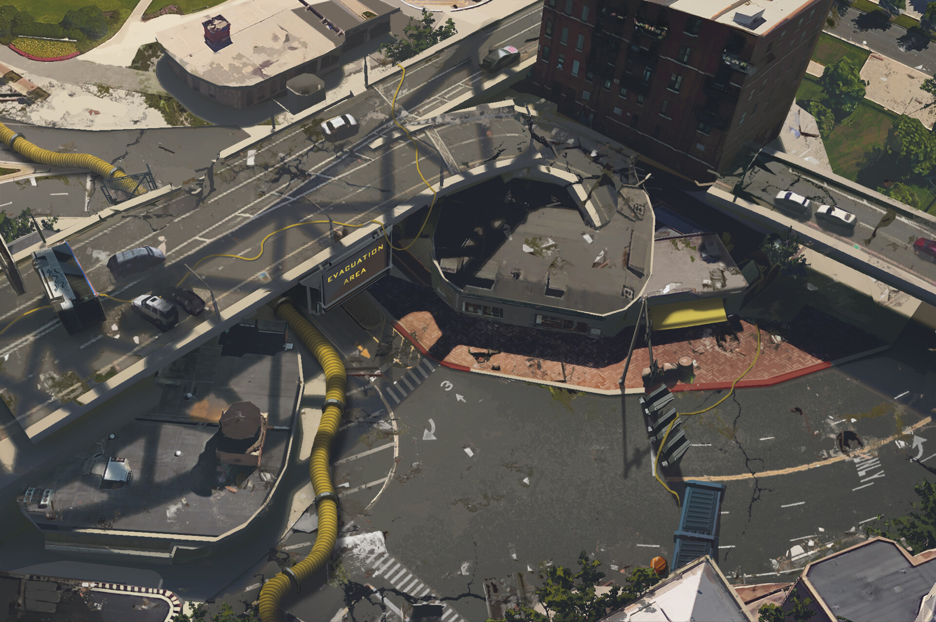 ArtStation - Urban Ruins