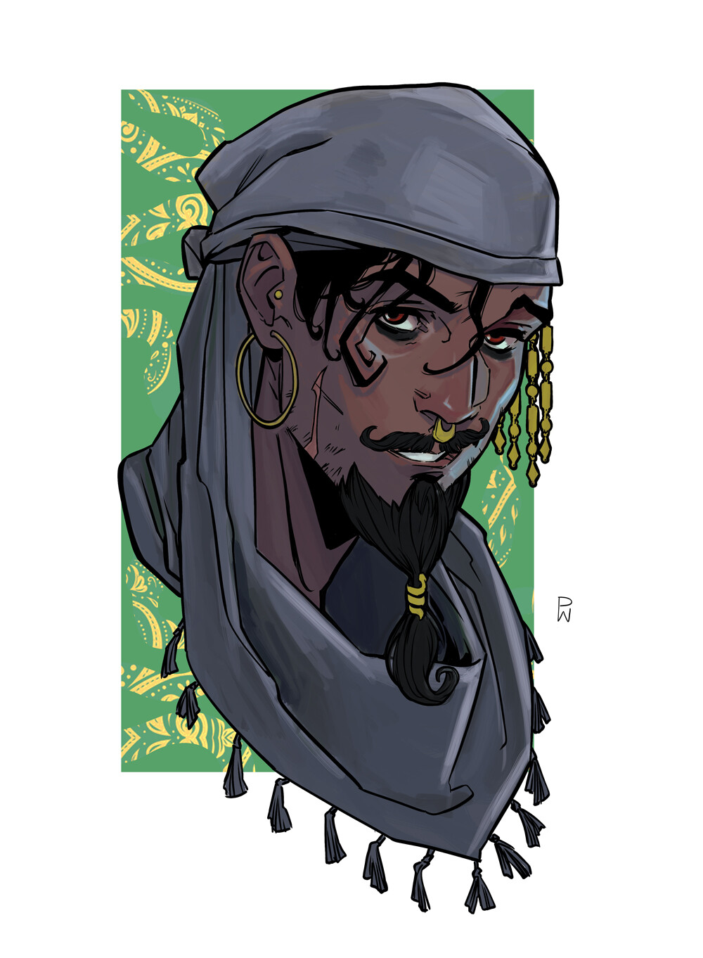 ArtStation - Shar, The Serpant of the Sea - Character Portrait