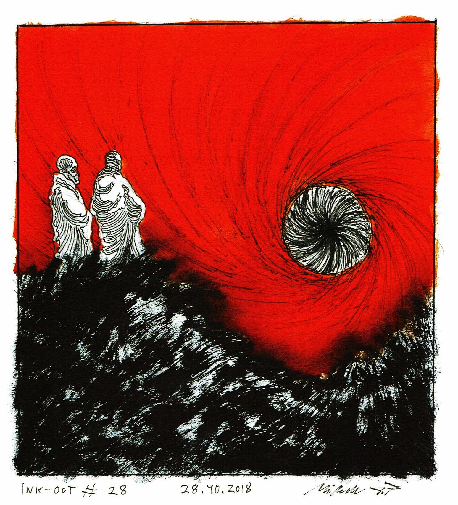 ArtStation - Ink-October no: 28 2018