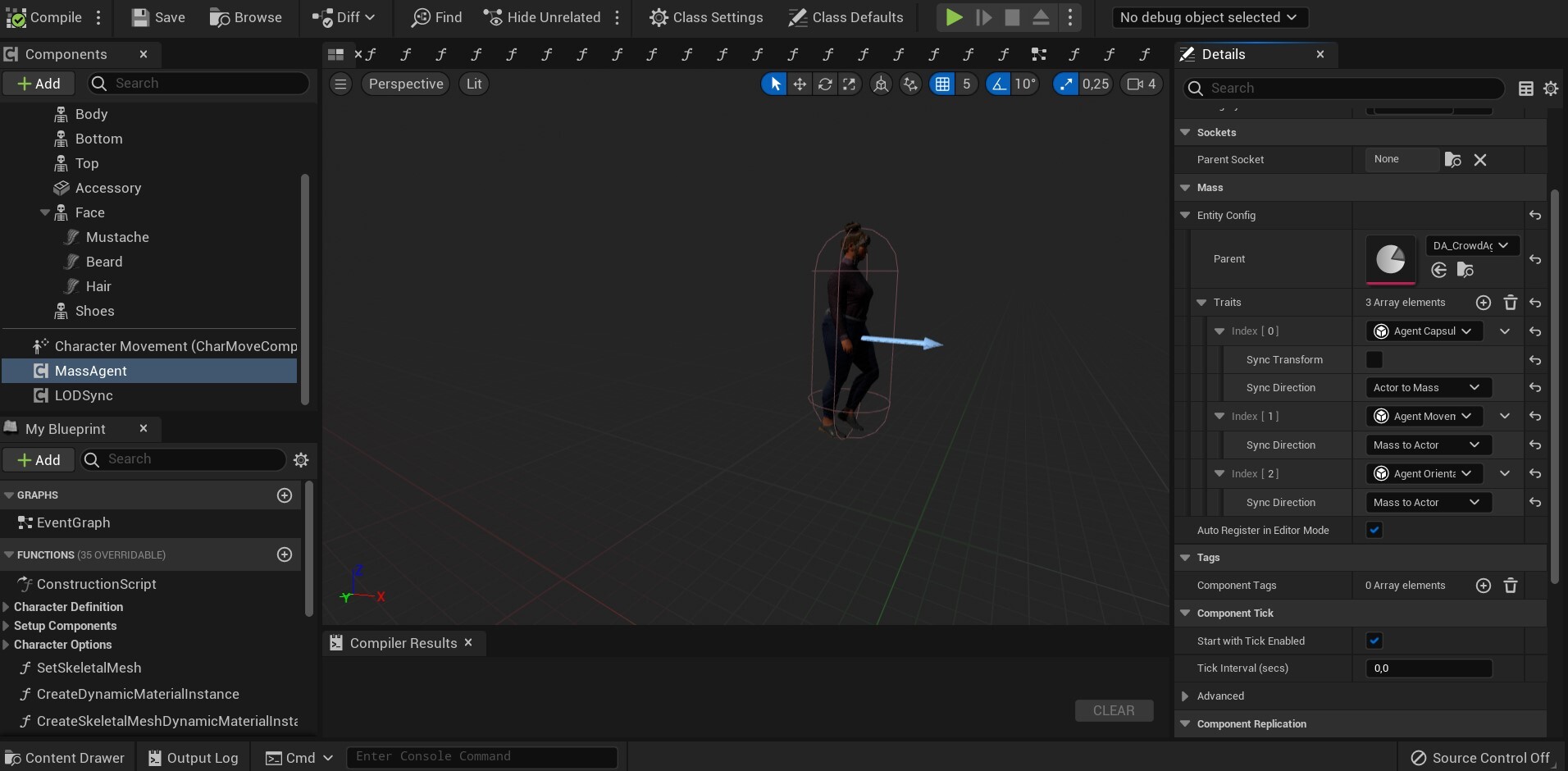 Silverin Luke - Unreal Engine AI Crowd System | MassAI plugin
