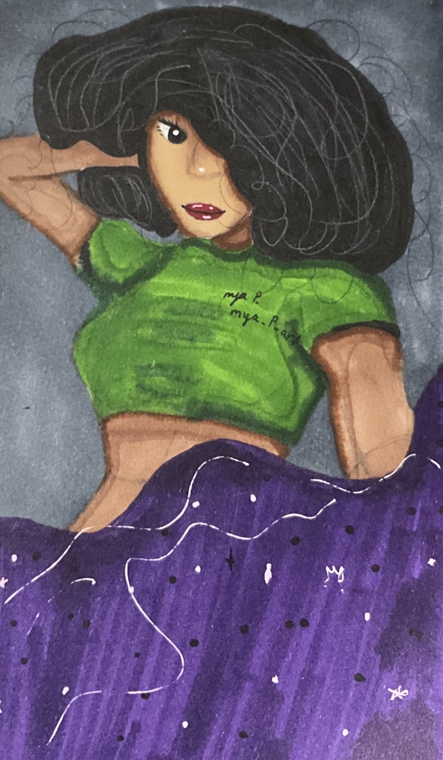 ArtStation - This was a drawing I made from Pinterest