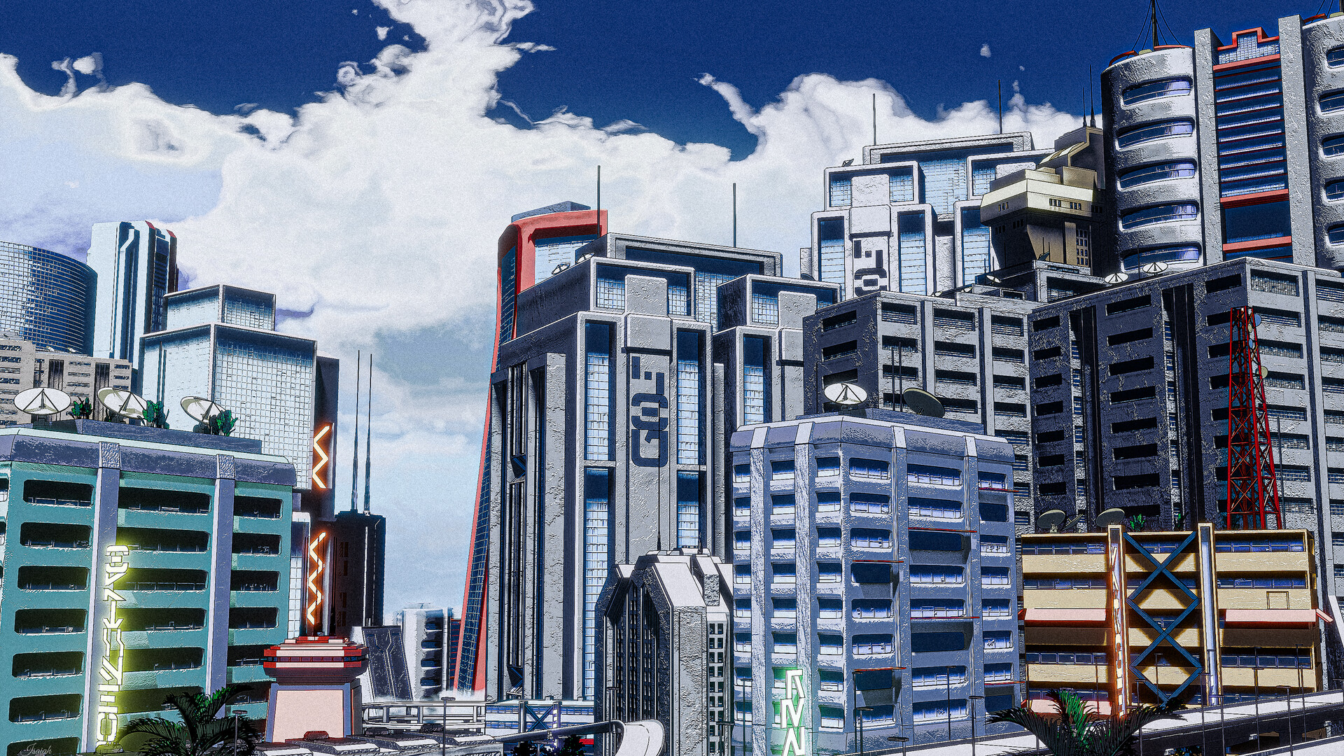 ArtStation - Cityscape 1