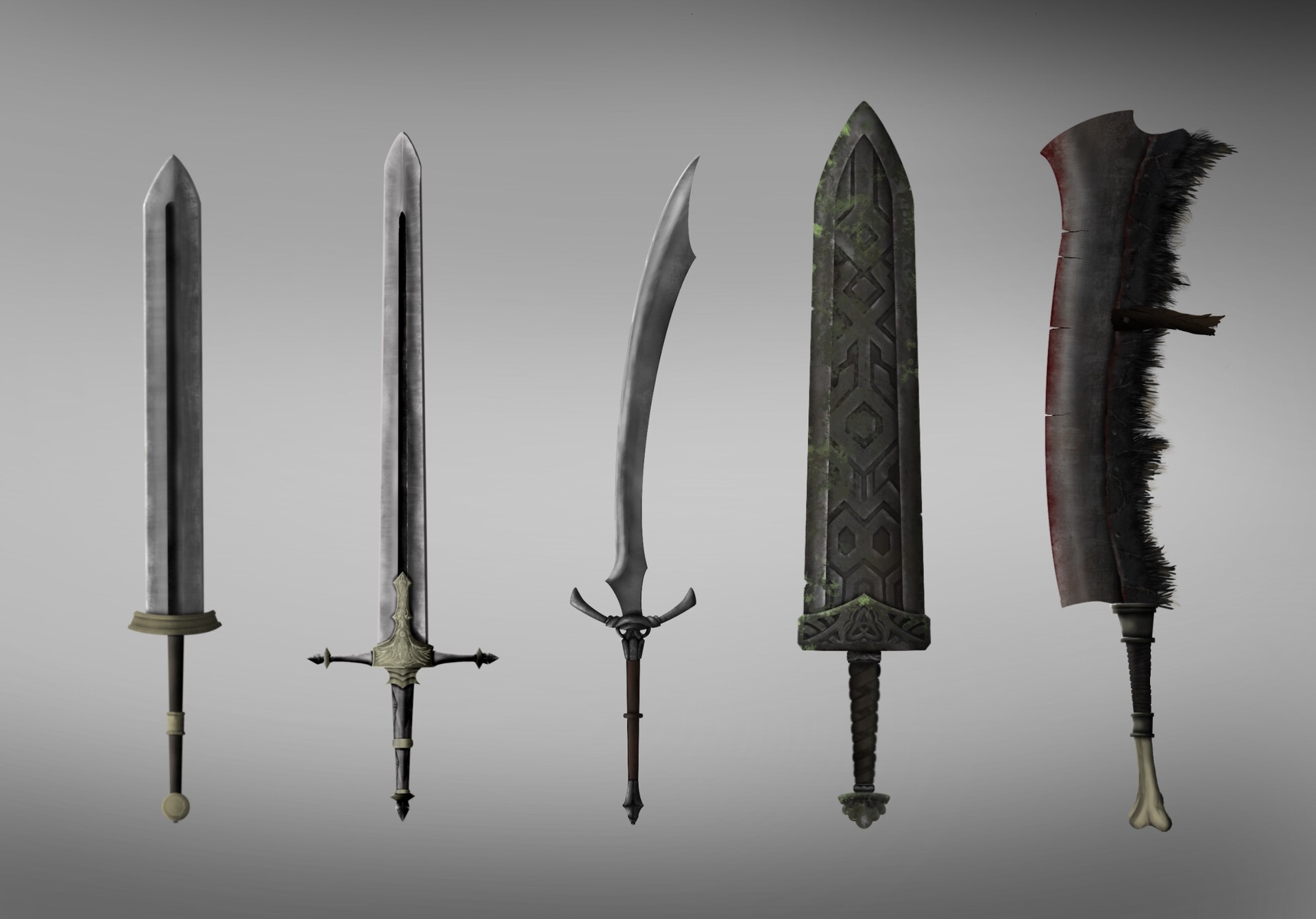 ArtStation - Random Greatsword Concepts