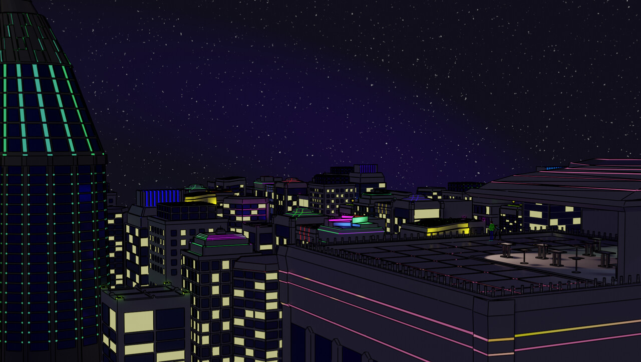 ArtStation - 3D to 2D outline practice