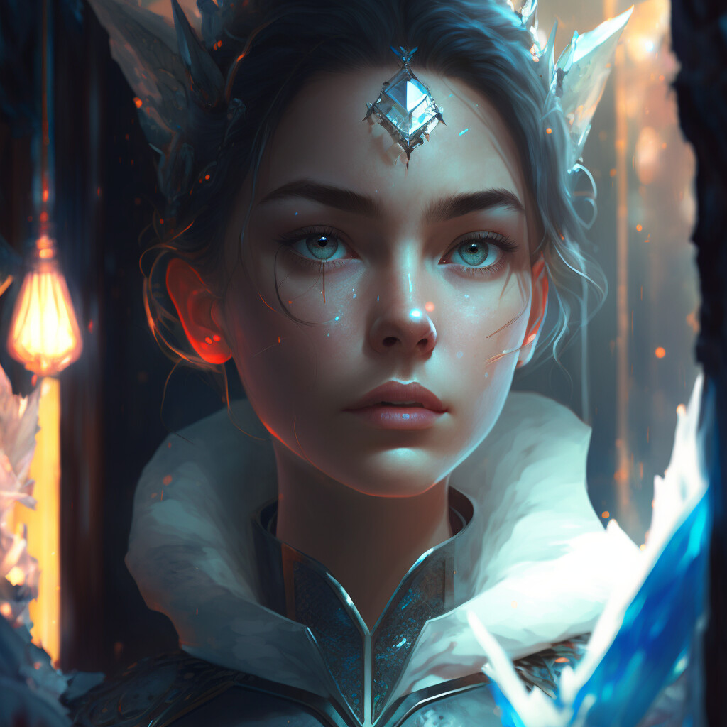 ArtStation - Girl of winter 10