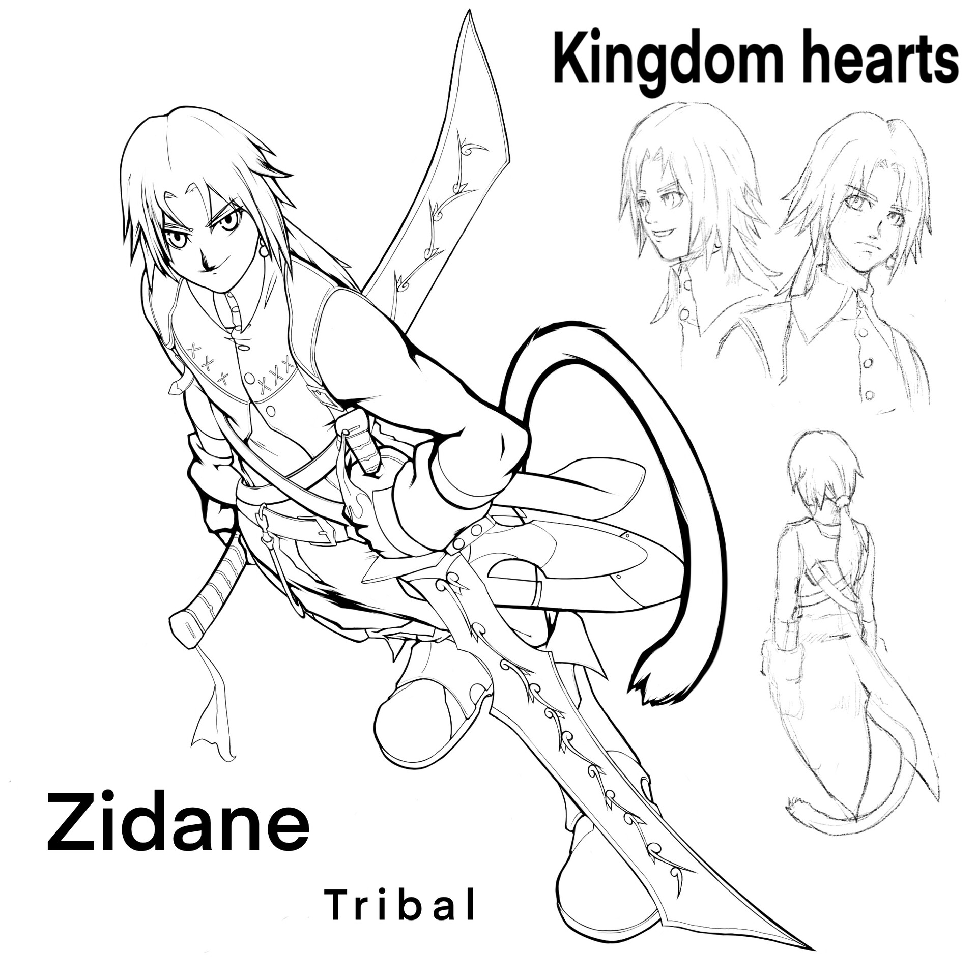 zidane coloring pages