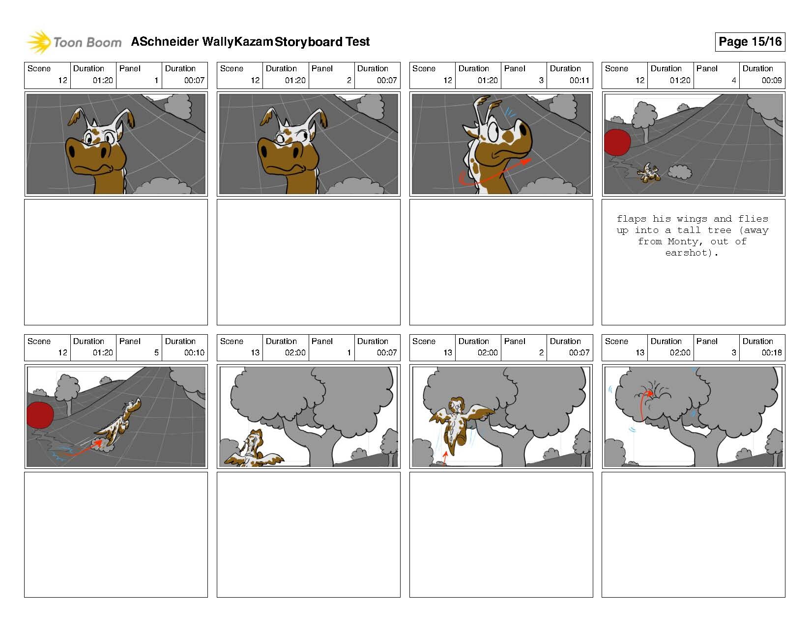 Autumn Schneider - WallyKazam Storyboard Assignment