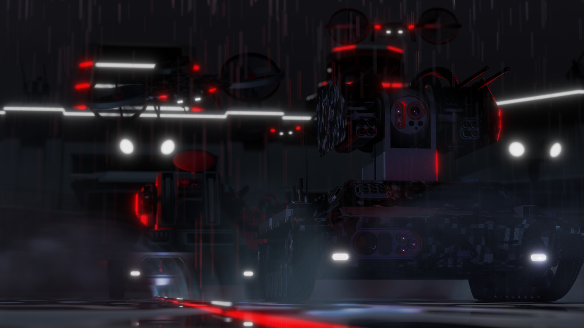 ArtStation - "Armoured Convoy"