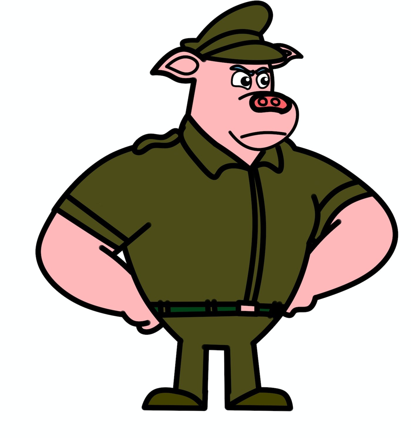 ArtStation - dog a tat the rat a tat ando hallish characters pig village