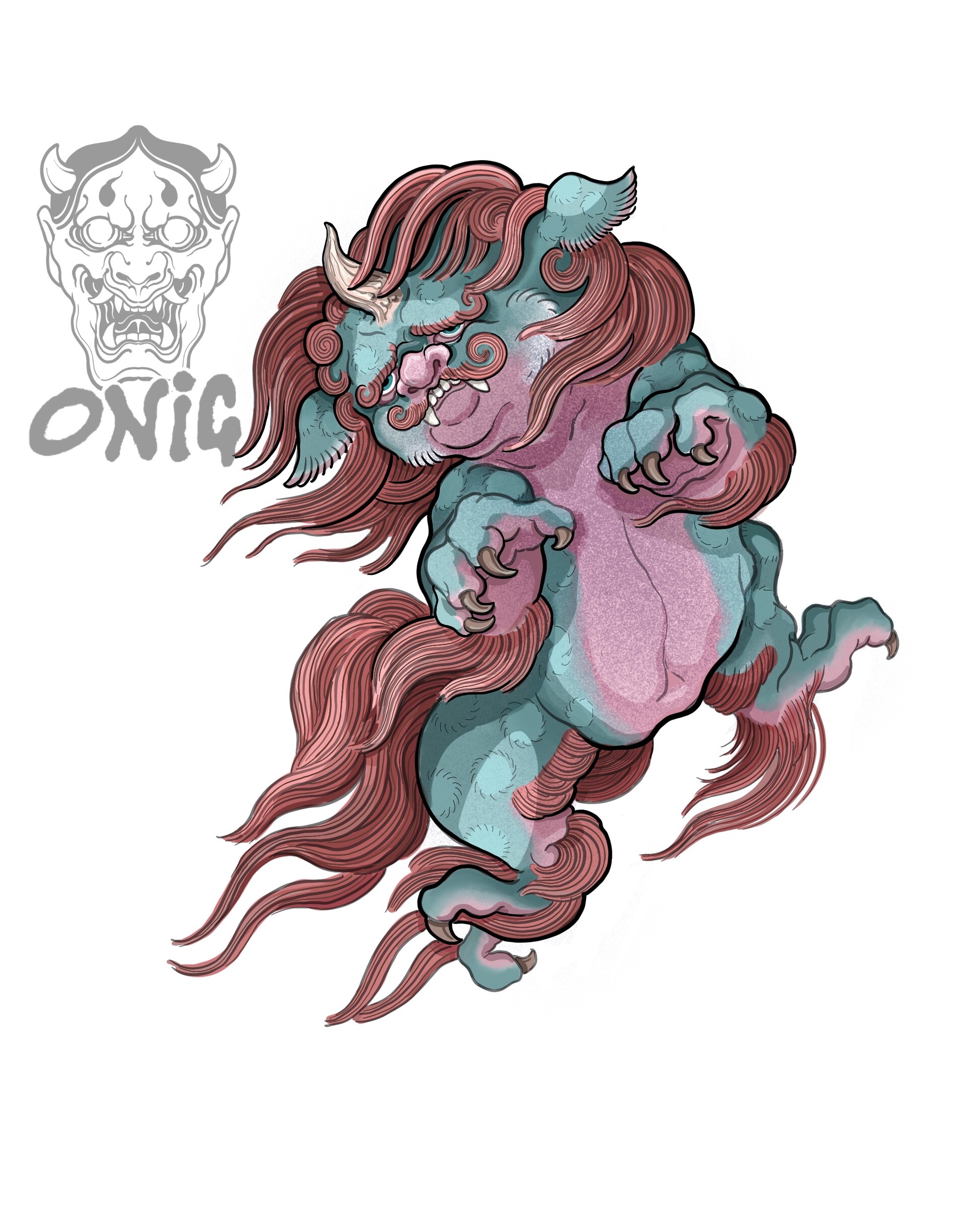 ArtStation - Foo dog