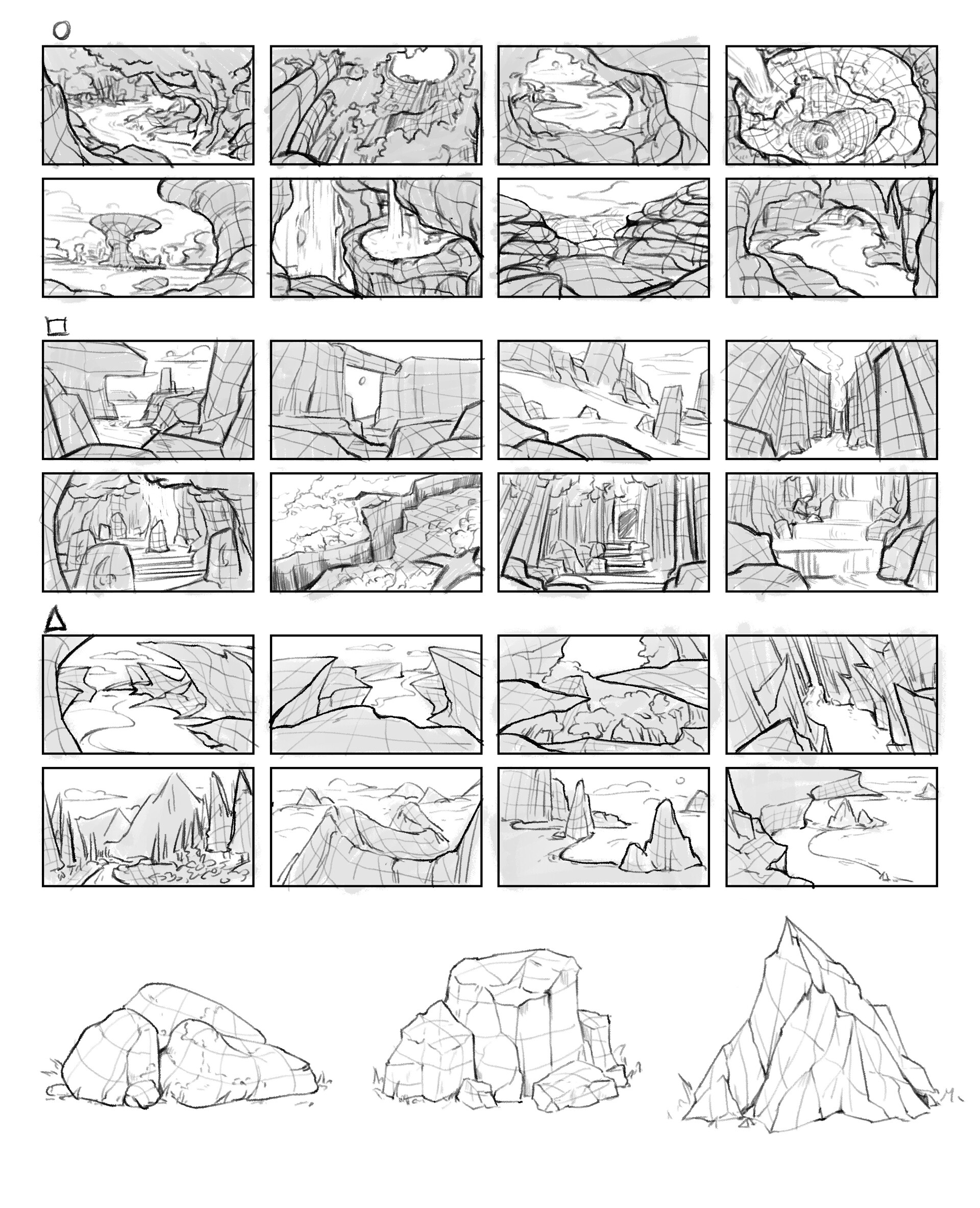ArtStation - environment thumbnail exercise