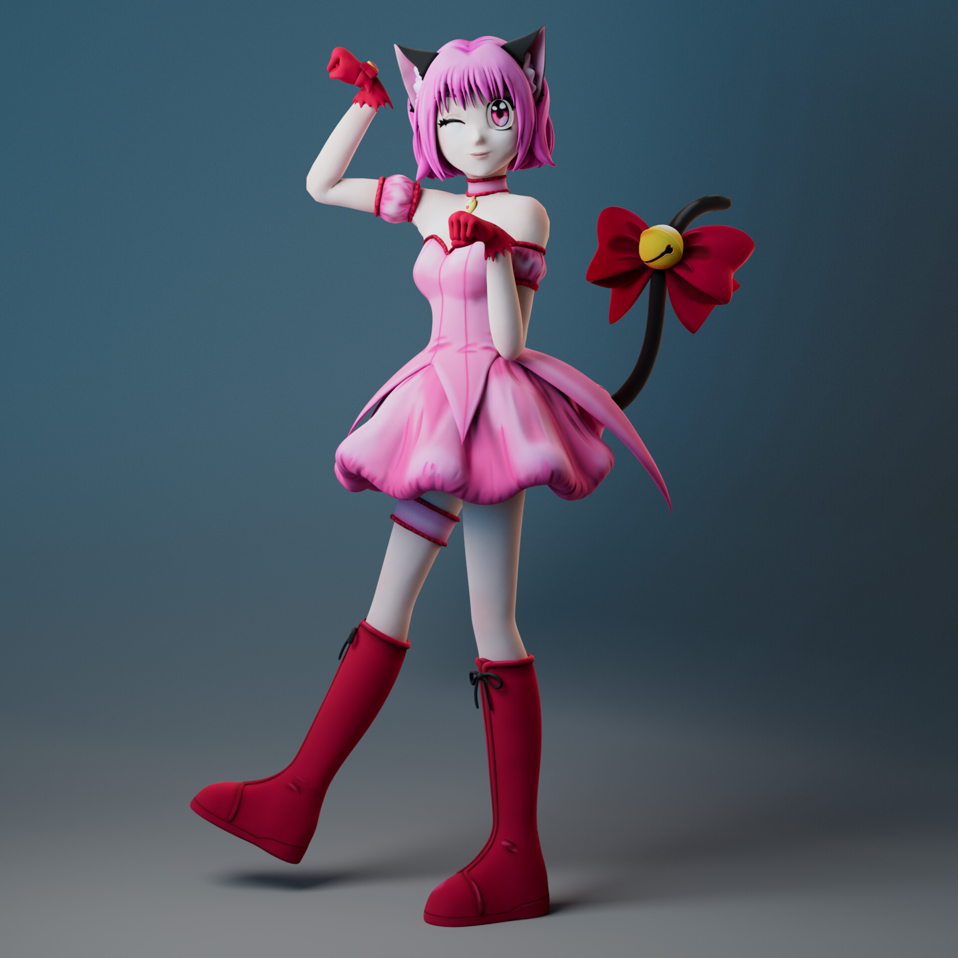 Alex Sperry - Mew Ichigo Fanart