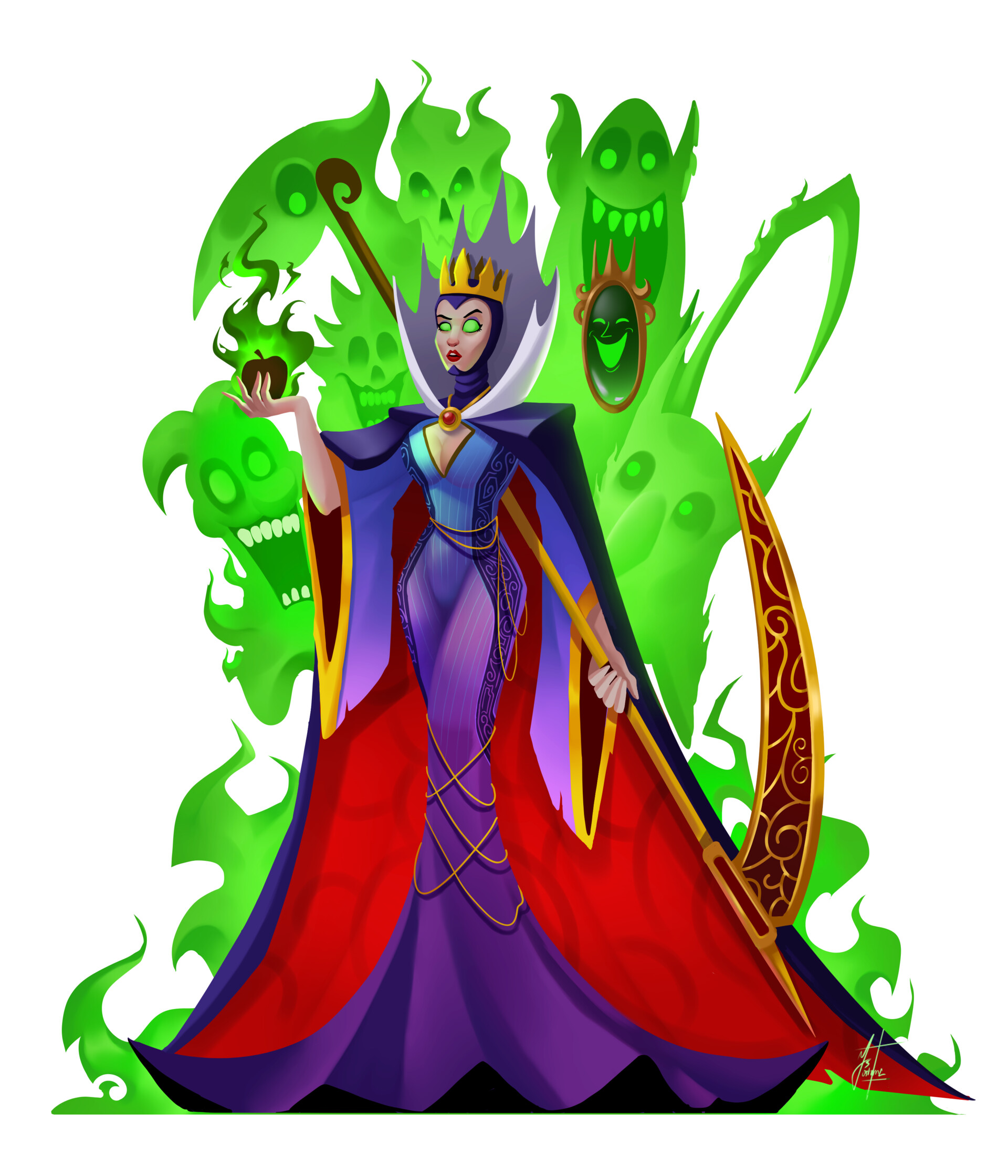 ArtStation - Evil Queen Grimhilde