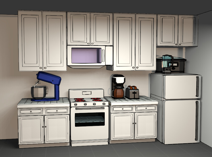 ArtStation - Kitchen
