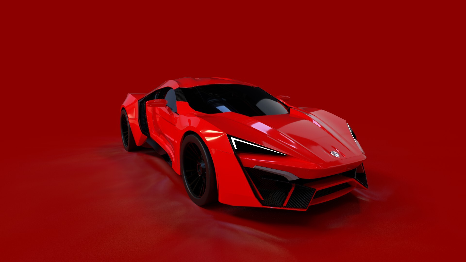 W Motors Lykan Hypersport Black