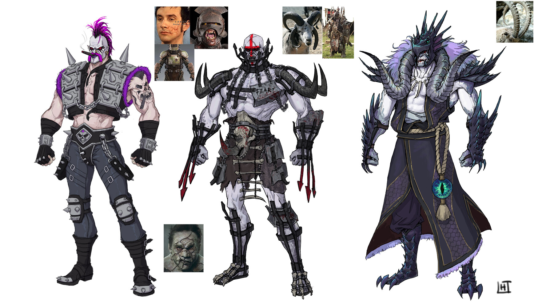 ArtStation - Three bad guys