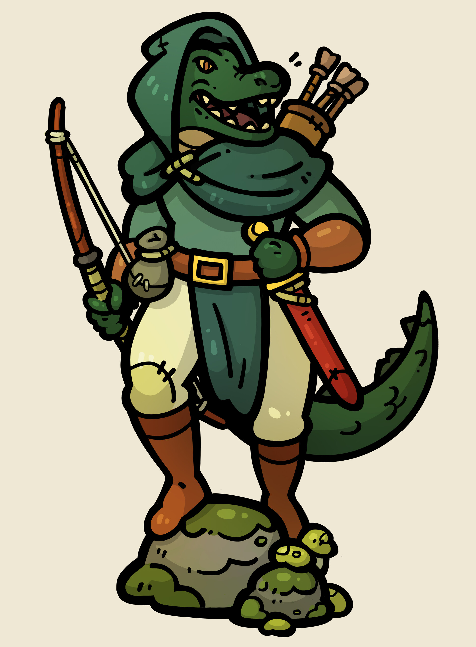 Lizardfolk Rogue by Nic J. : r/ImaginaryArchers