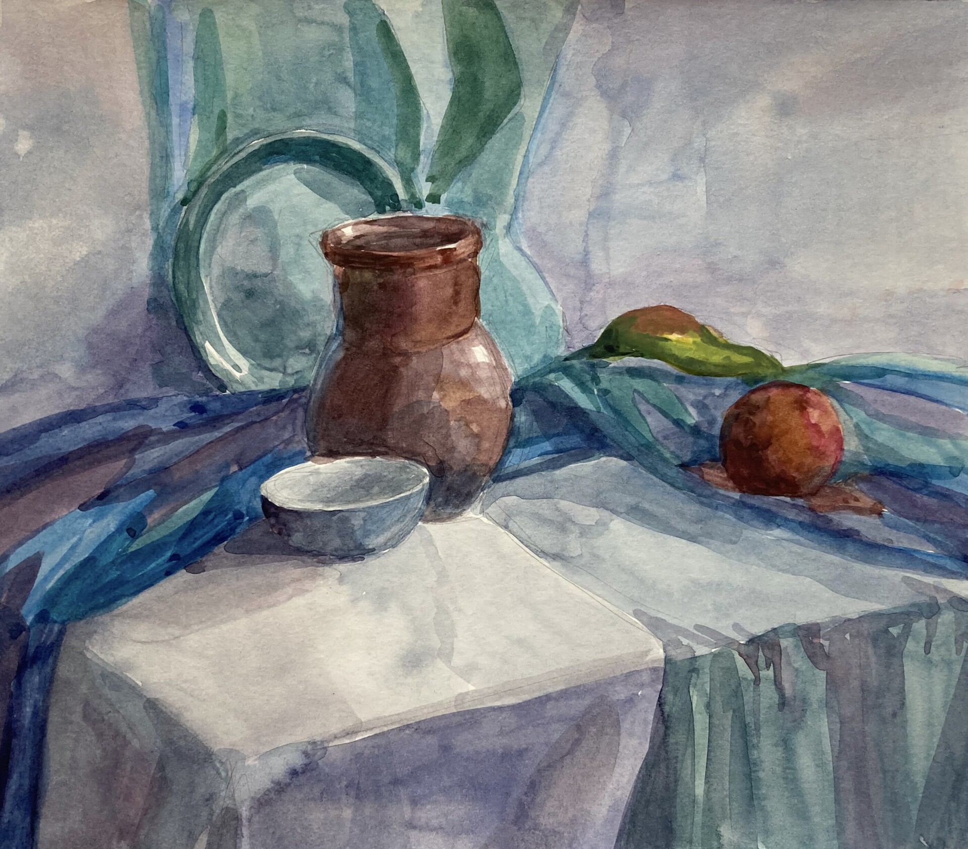 ArtStation - Blue-color still life