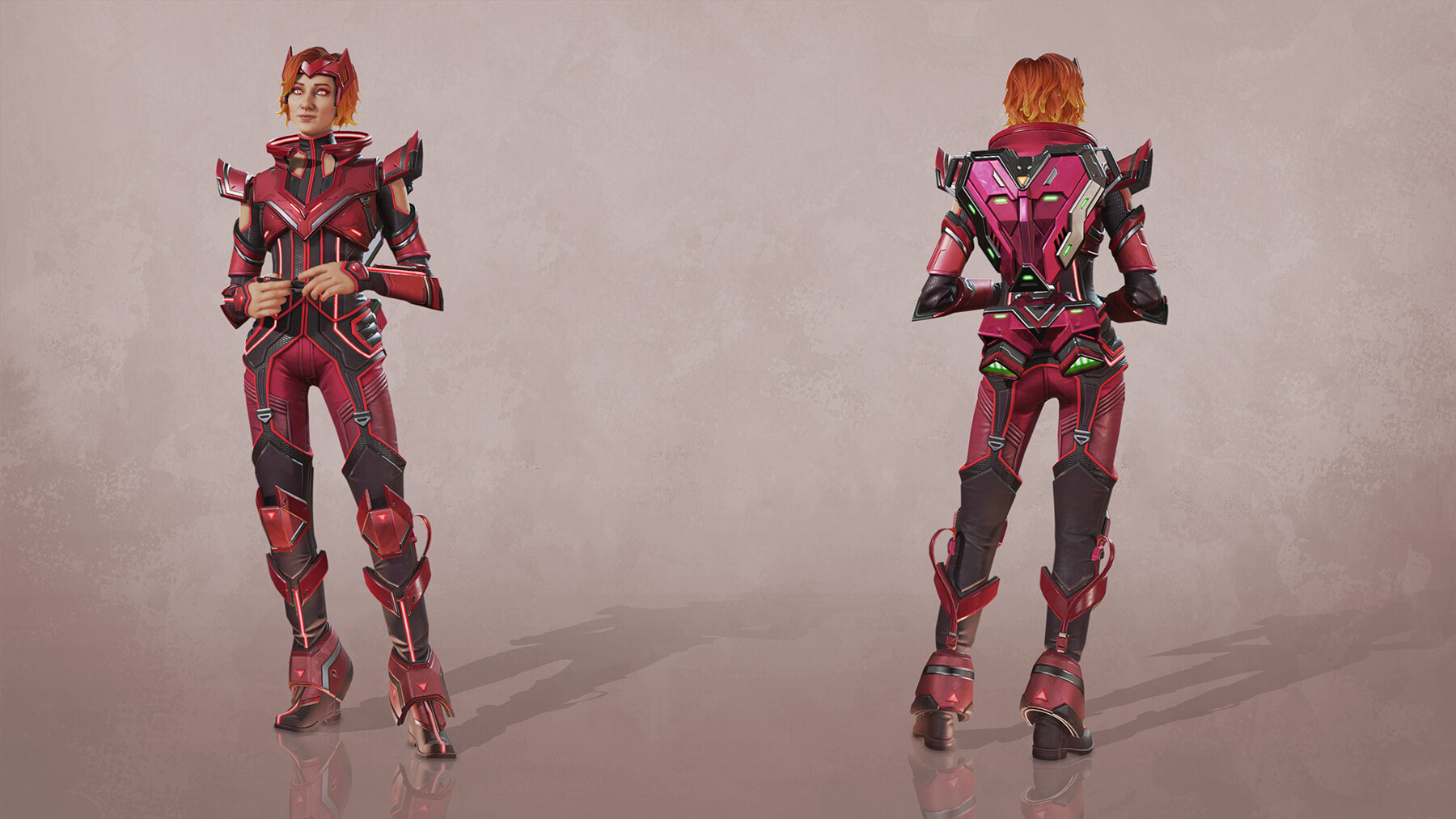 RABCAT GAME ART - Apex Legends - Horizon "Phoenix Rising" Outfit