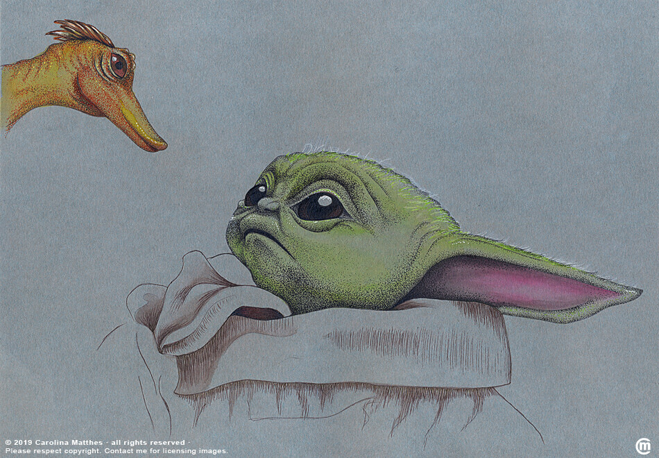 ArtStation - Baby Yoda is Back!