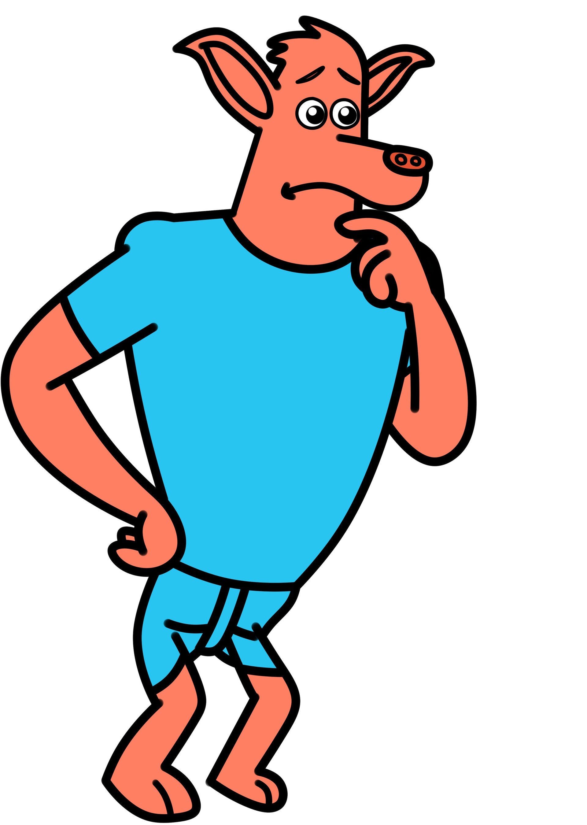 ArtStation - dog a tat the rat a tat jaisan jindaluu characters pig village