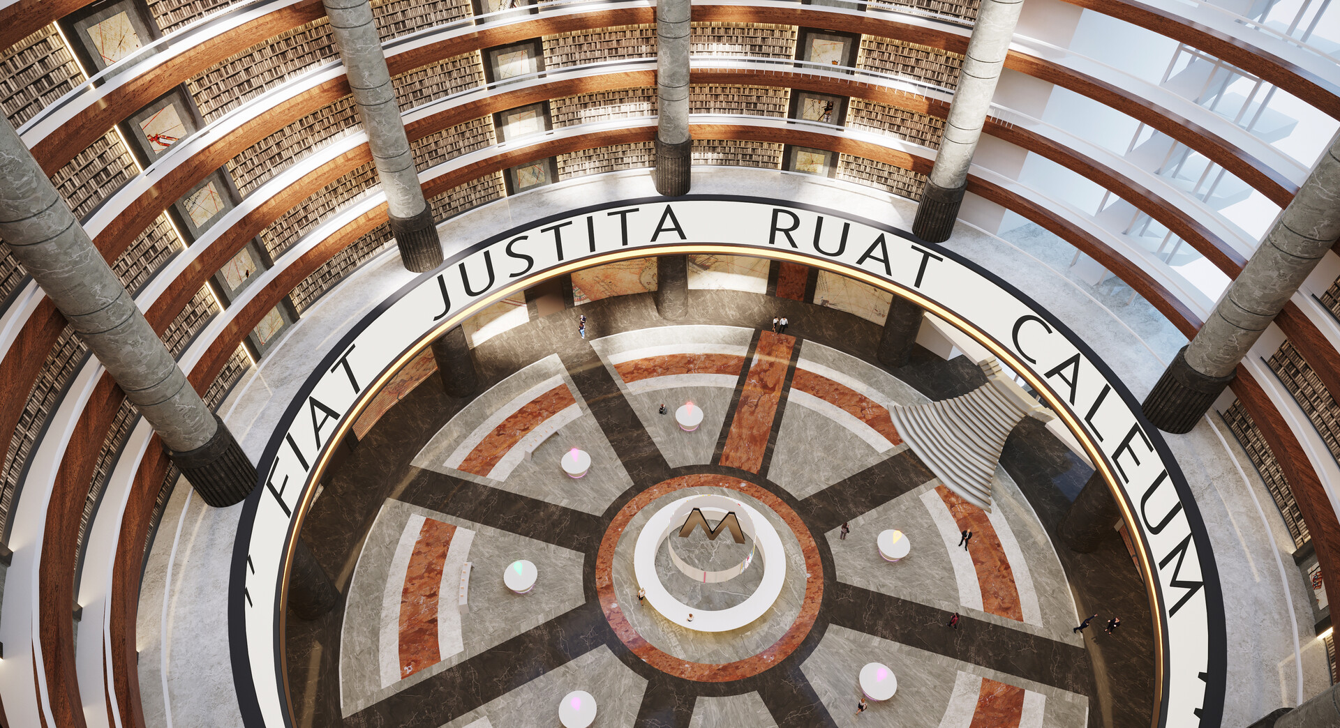 ArtStation - Library Design for Metaverse Universe