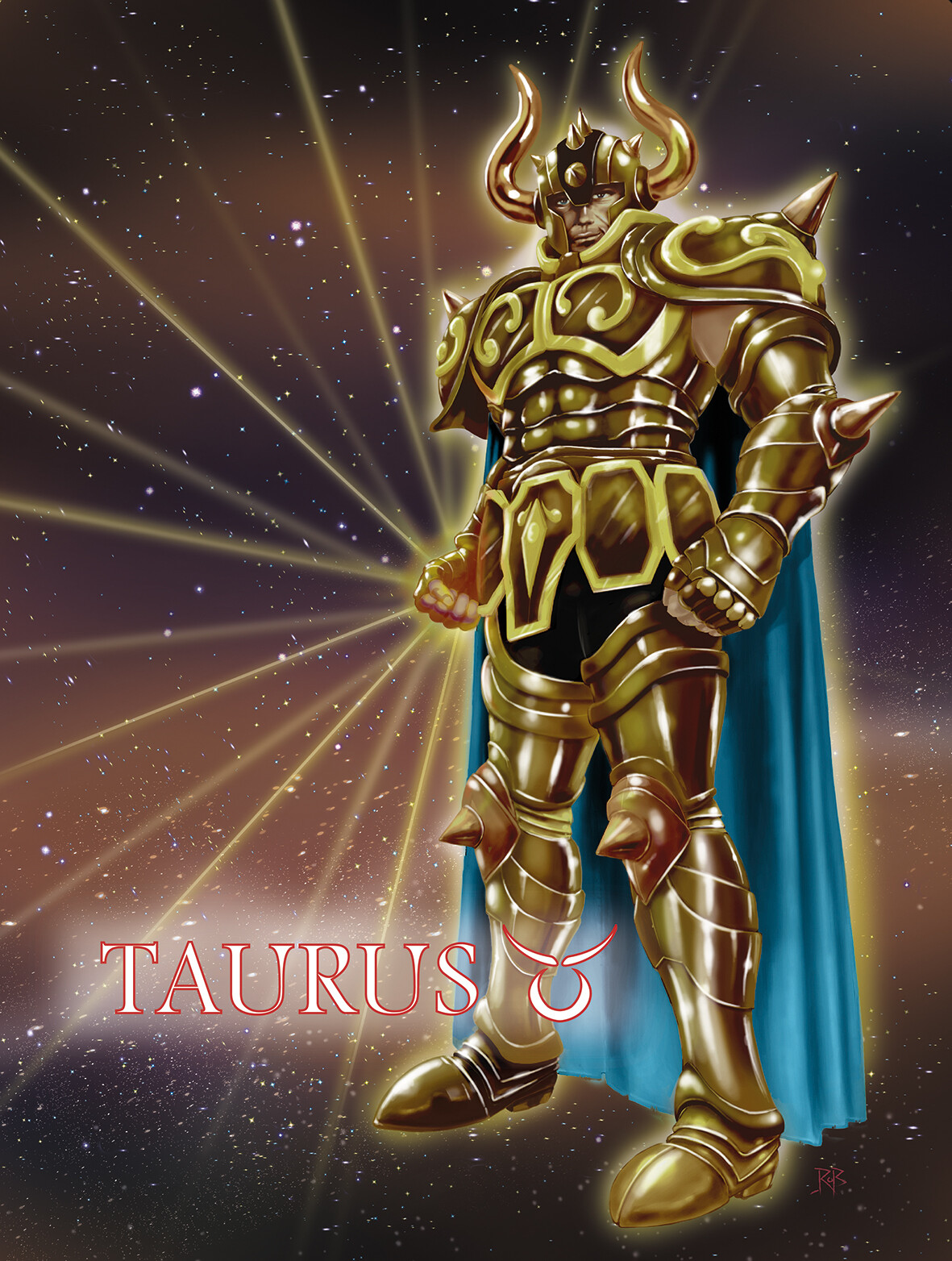 ArtStation - taurus gold saint