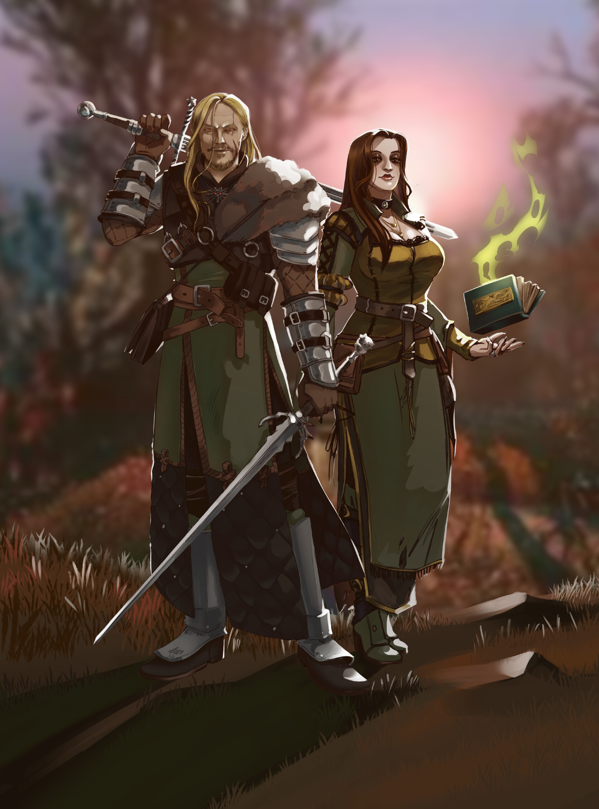 ArtStation - Witcher: The Wild Hunt Fanart