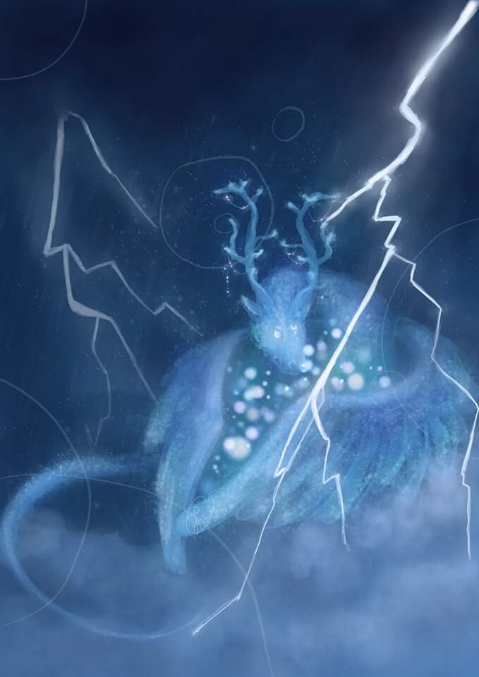 ArtStation - Storm Dragon