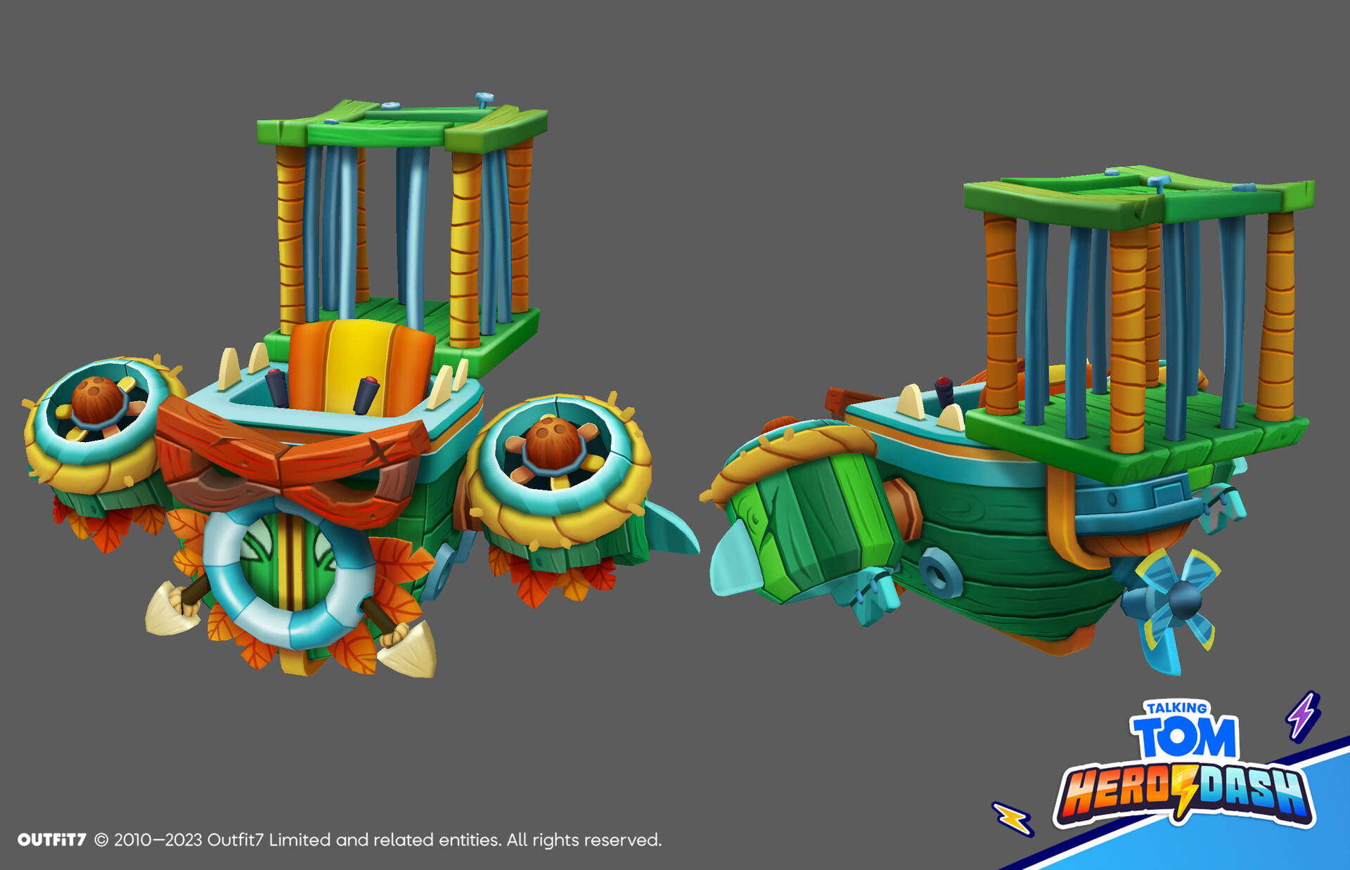 Nikita Zhuravlev - Talking Tom Hero Dash - Boss ships