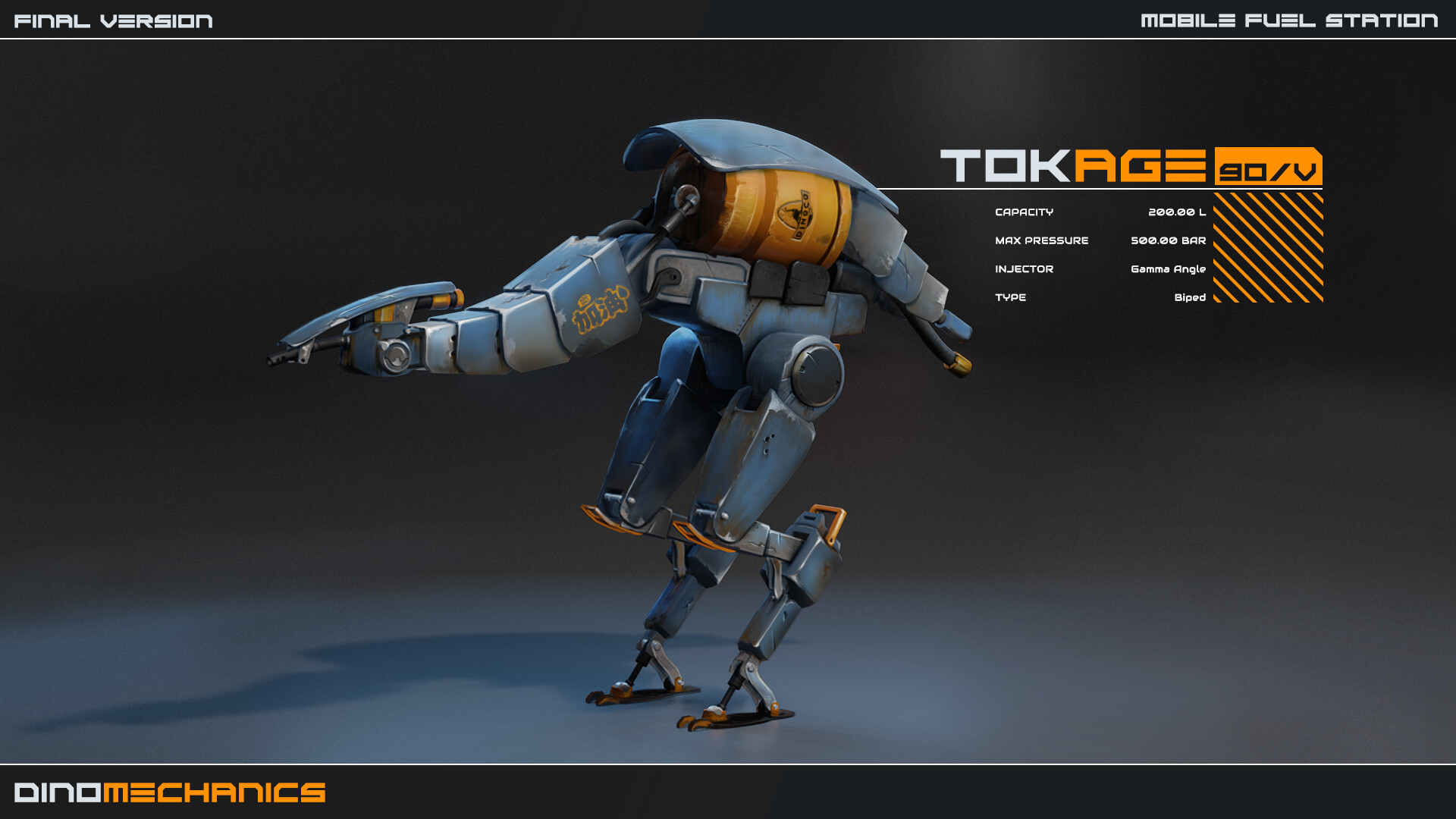 ArtStation - MECHA DESIGN: Tokage - Mobile Fuel Station - by Verdiana ...