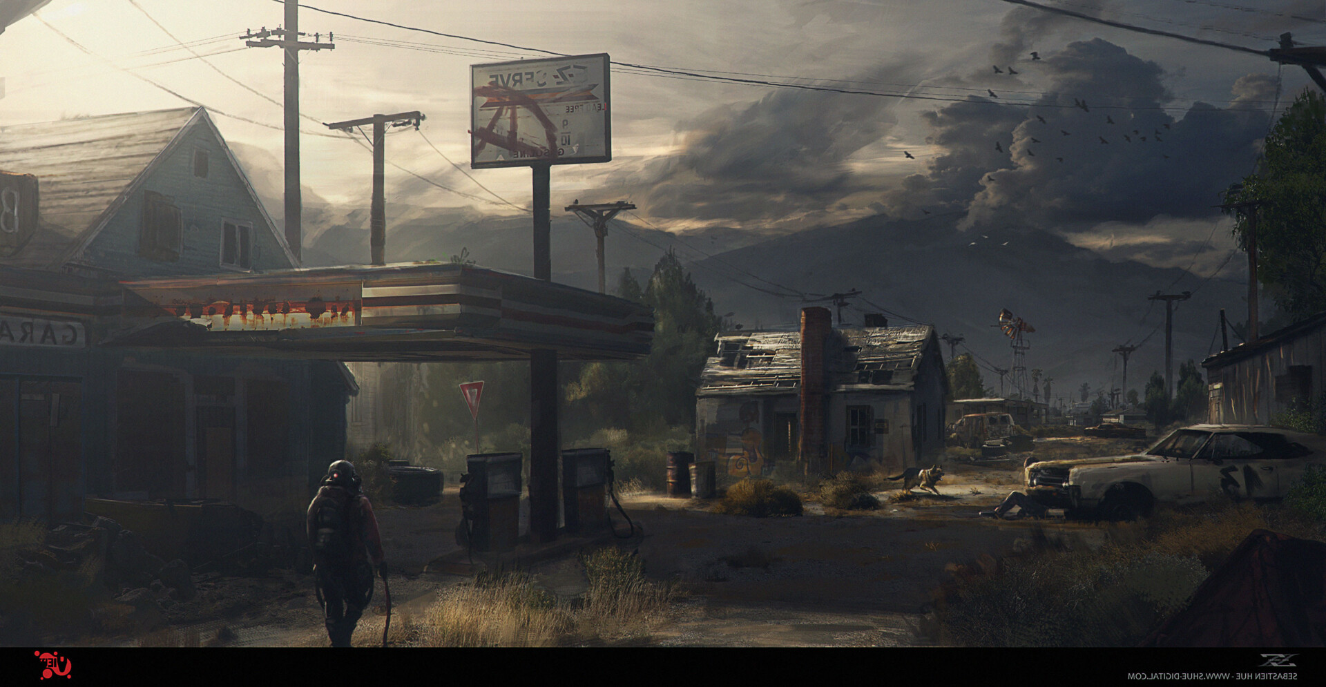 post apocalyptic small town