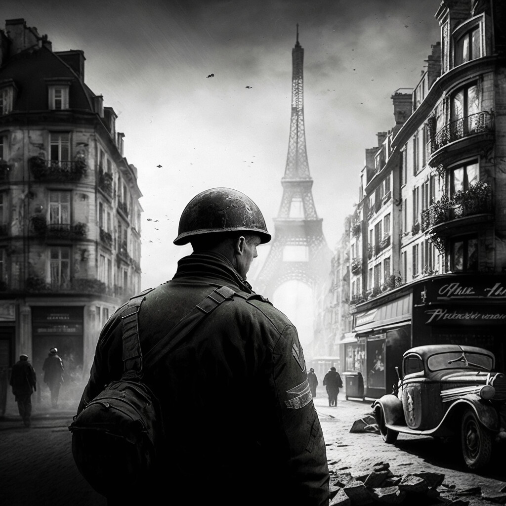 ArtStation - Paris 1945