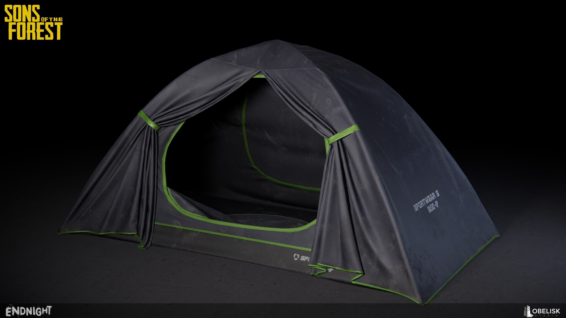 Obelisk Studio - Sons of the Forest - Camping Tent