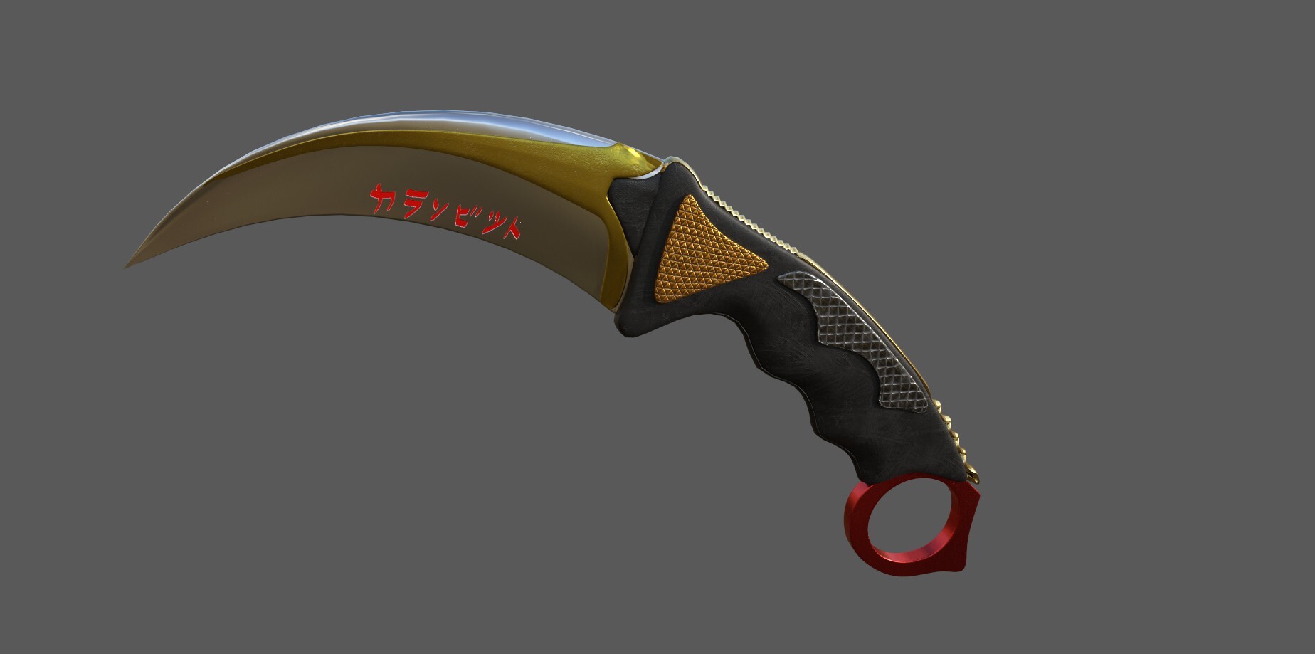 ArtStation - Cs Go Karambit Knife