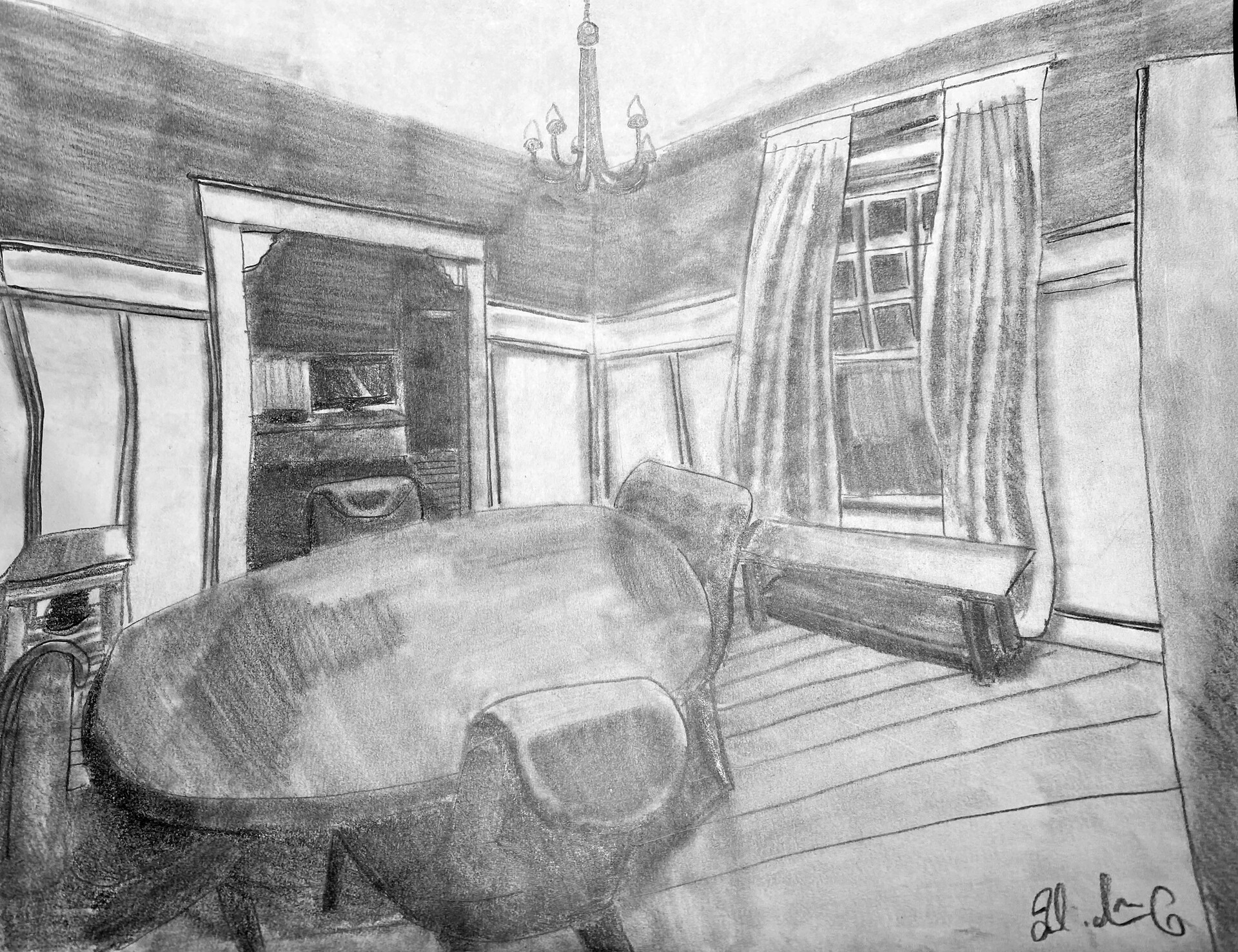 Hichem Gervais - Perspective drawing | Dessin de perspective