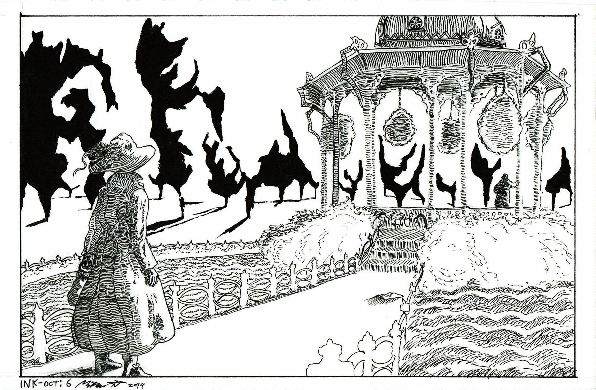 ArtStation - Ink-October no: 6 2019