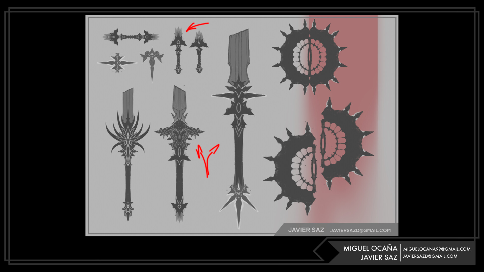 Javier Saz - ORNAMENTAL SWORD